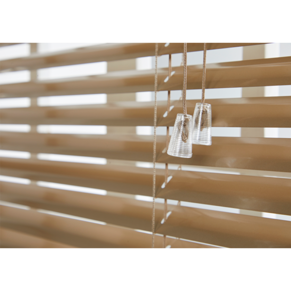 25mm Aluminium Venetian Blind Fawn • Decorland : Decorland
