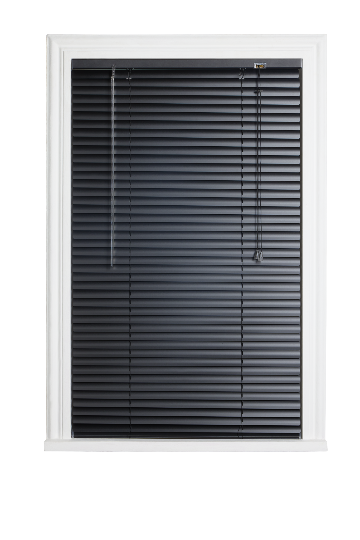 25MM ALUMINIUM VENETIAN BLIND MATT BLACK • Decorland : Decorland